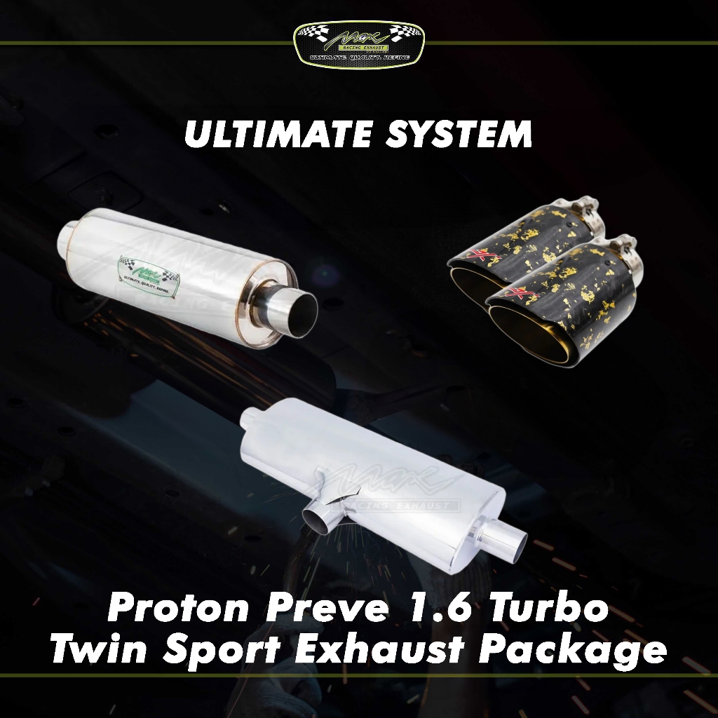 Proton Preve 1.6 Turbo Twin Sport Exhaust Package | Shopee Malaysia
