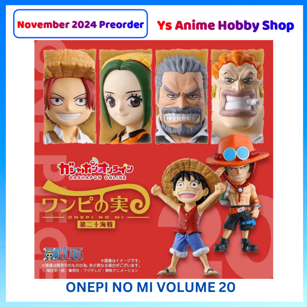 【November 2024】Bandai One piece Onepi no mi 20 Garp Luffy Ace SHANKS ...