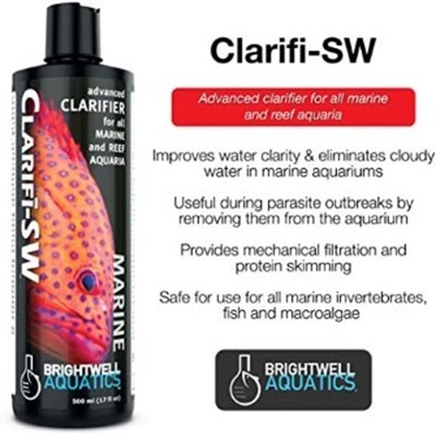 Brightwell Clarifi-SW 250ml/500ml (Advanced clarifier for all marine ...