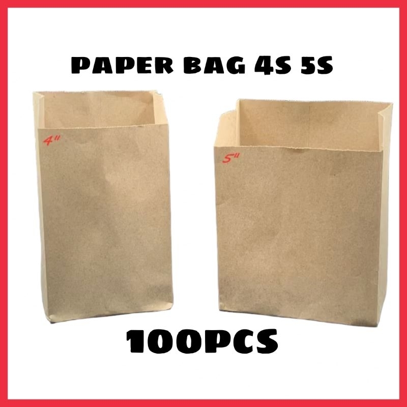 Paper Bag 4s 5s / Kertas Waffle / Disposable Paper Bag / Beg Kertas ...