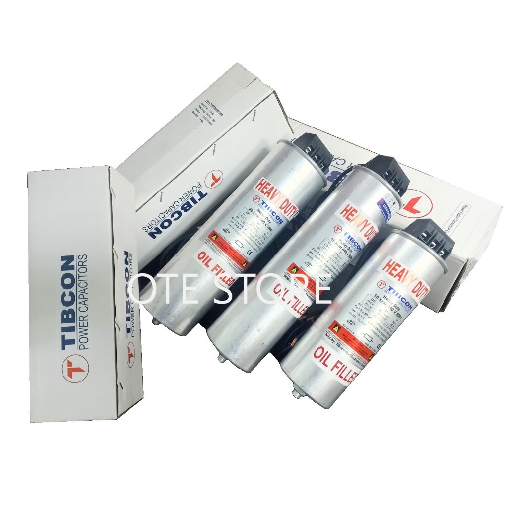 TIBCON 440VAC Cylinder Power Factor Capacitor Bank (Oil Type) (10/15/20kVar) | Shopee Malaysia