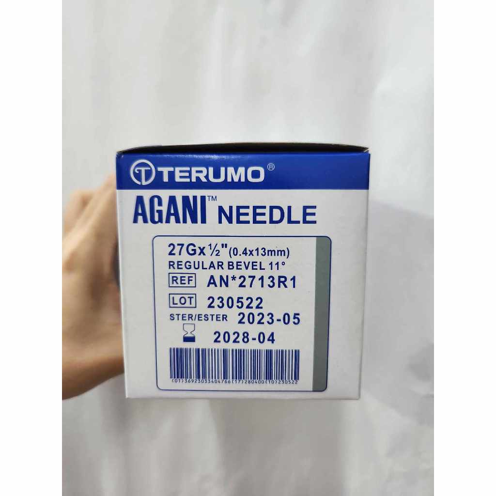Terumo Agani Needle 27Gx1/2" (100PCS/BOX) | Shopee Malaysia
