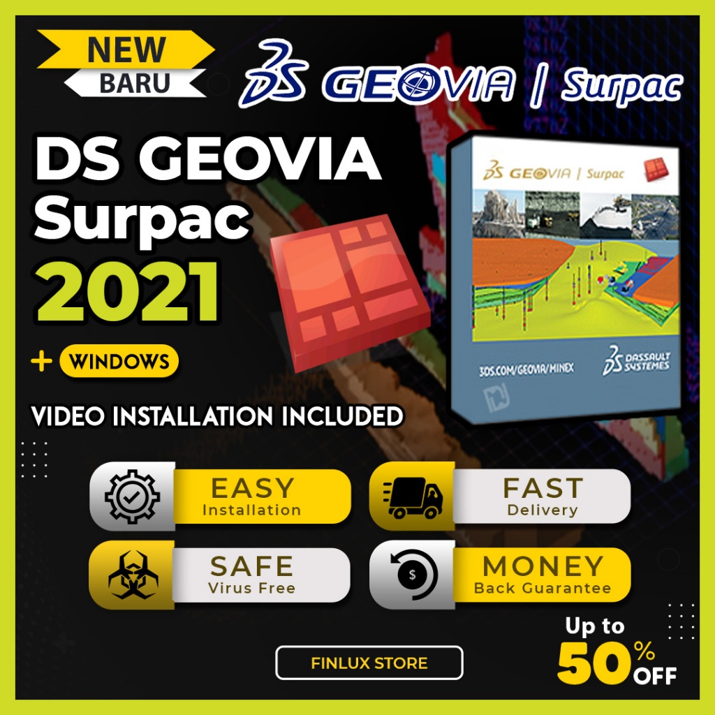 [VIDEO] DS GEOVIA Surpac 2021 Lifetime For Windows (64-Bit) | Shopee ...