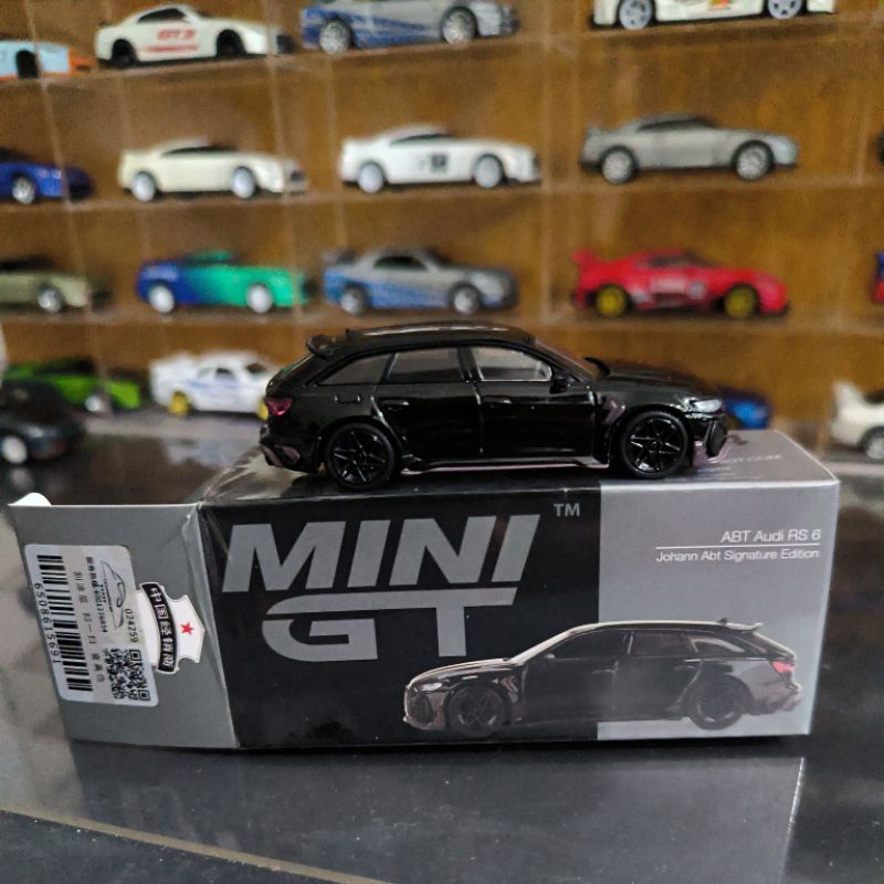 Mini GT ABT Audi RS6 Johann Signature edition Unsealed | Shopee Malaysia