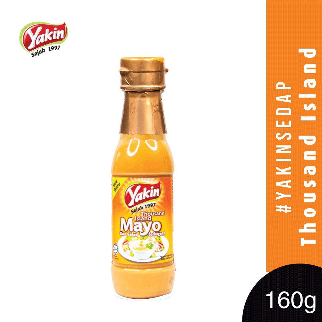YAKIN Thousand Island Mayo / Sos Salad (160g) | Shopee Malaysia