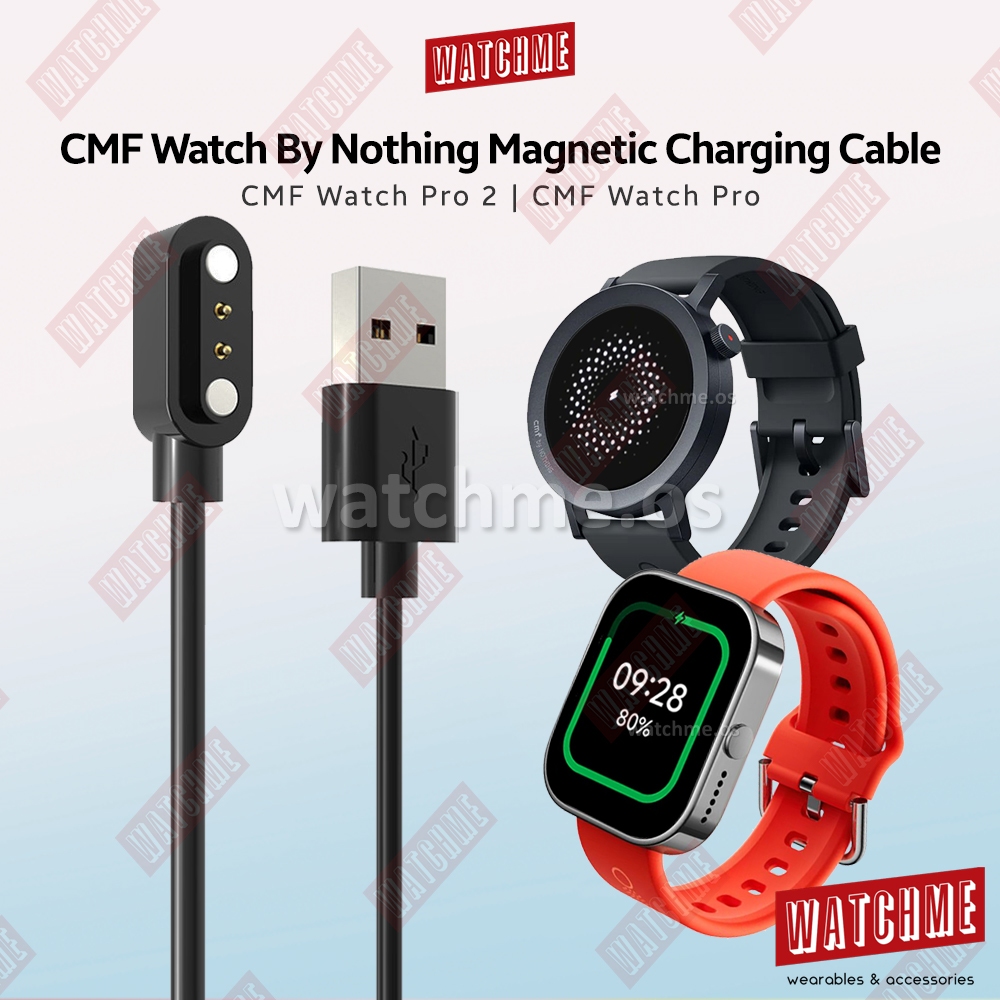 Nothing CMF Watch Pro 2, Watch Pro Magnetic Charging USB Cable 100cm (3 ...