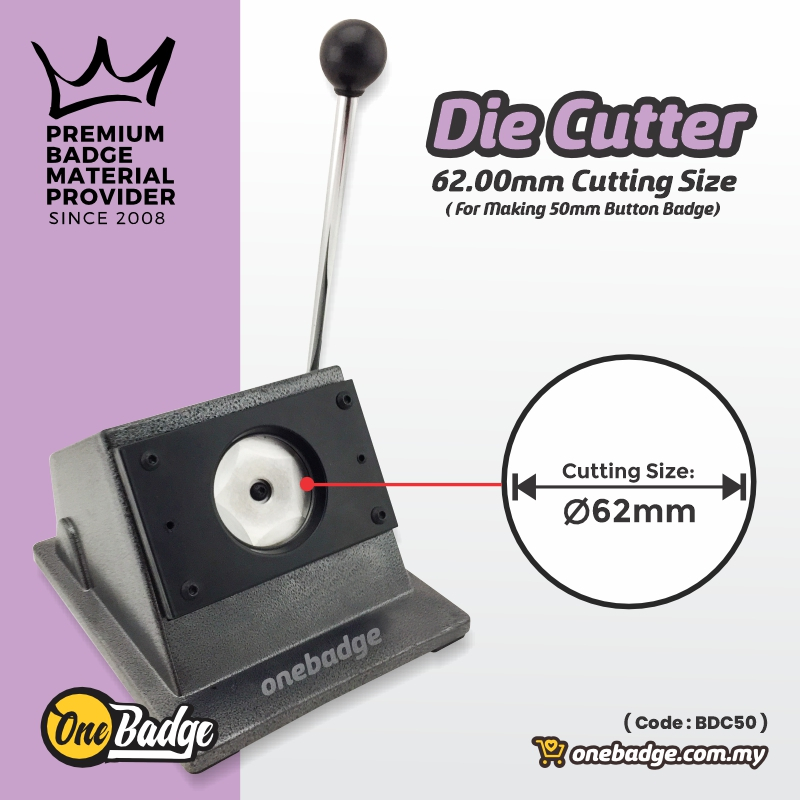 Pemotong Kertas Acuan ⌀62.00mm Diameter | Artwork Paper Die Cutter for ...