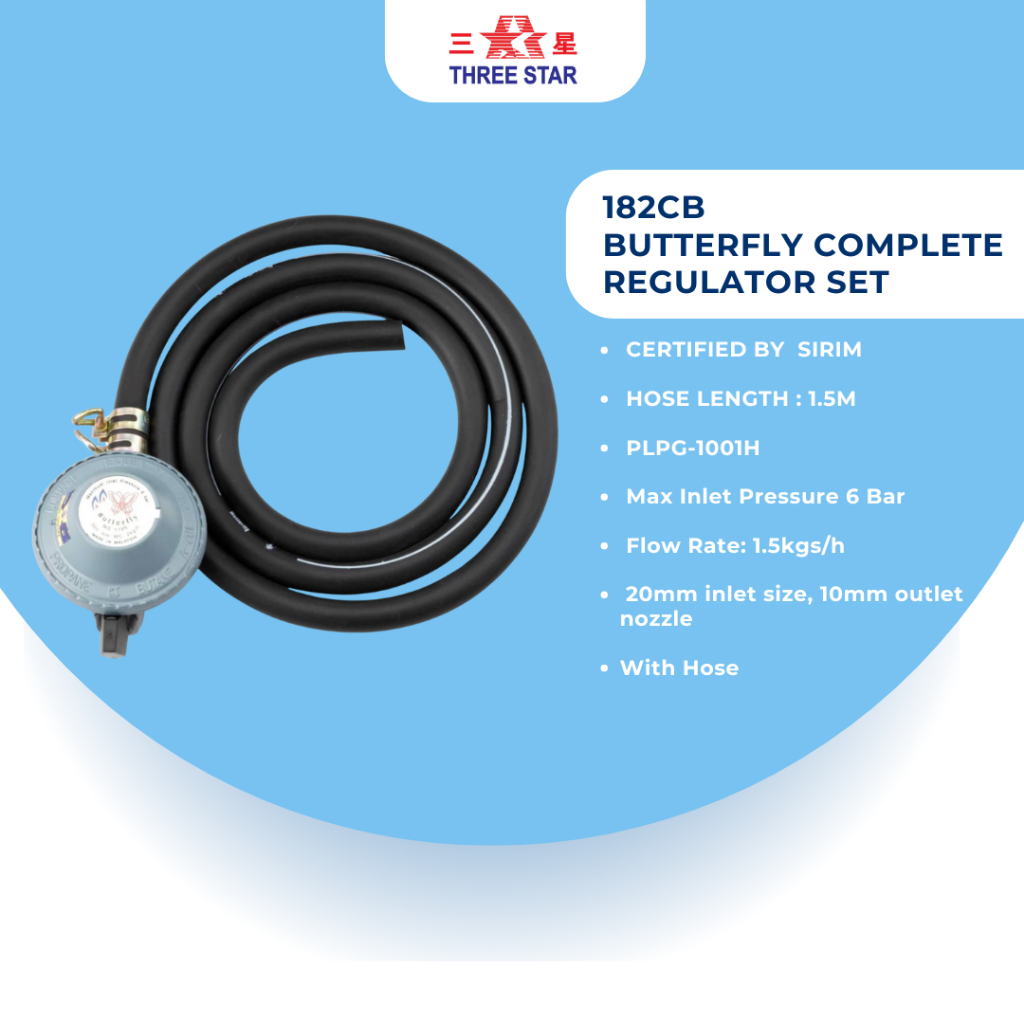 182CB Butterfly Complete Regulator Set | Shopee Malaysia