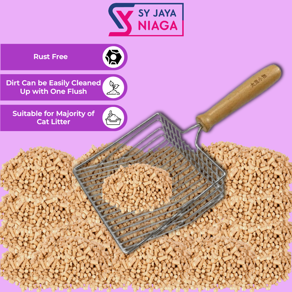 PALT Cat Litter Shovel Metal Stainless Steel Scoop Cat Toilet Cleaning ...