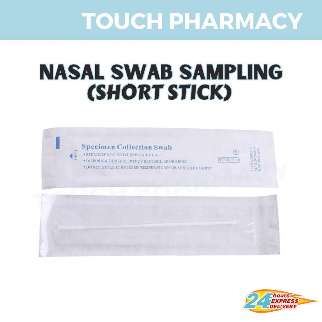 Nasal Swab Sampling (Short Stick) 1 PCS / EXP : 8/2024 // 12/2024 ...