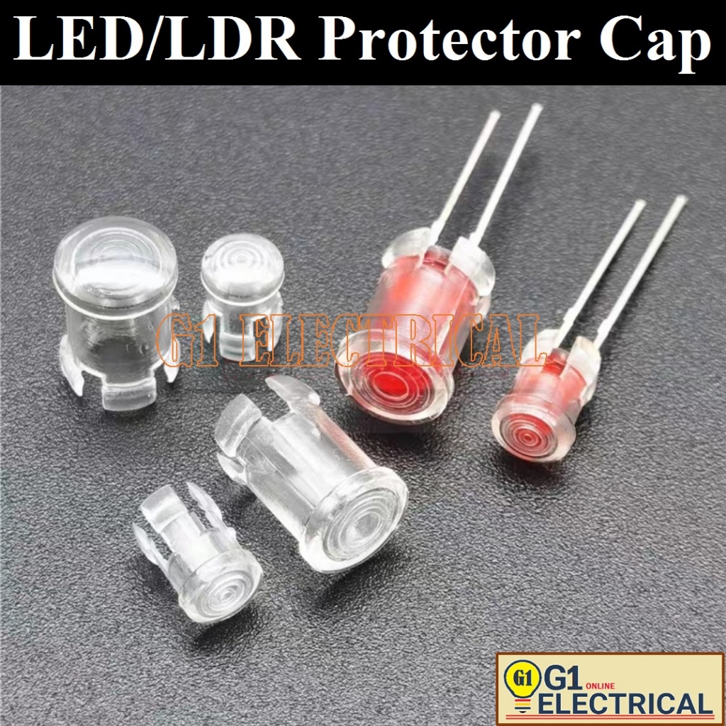 10Pcs 3mm/5mm Light-Emitting Diode Holder Clip or LDR Protector Cap ...