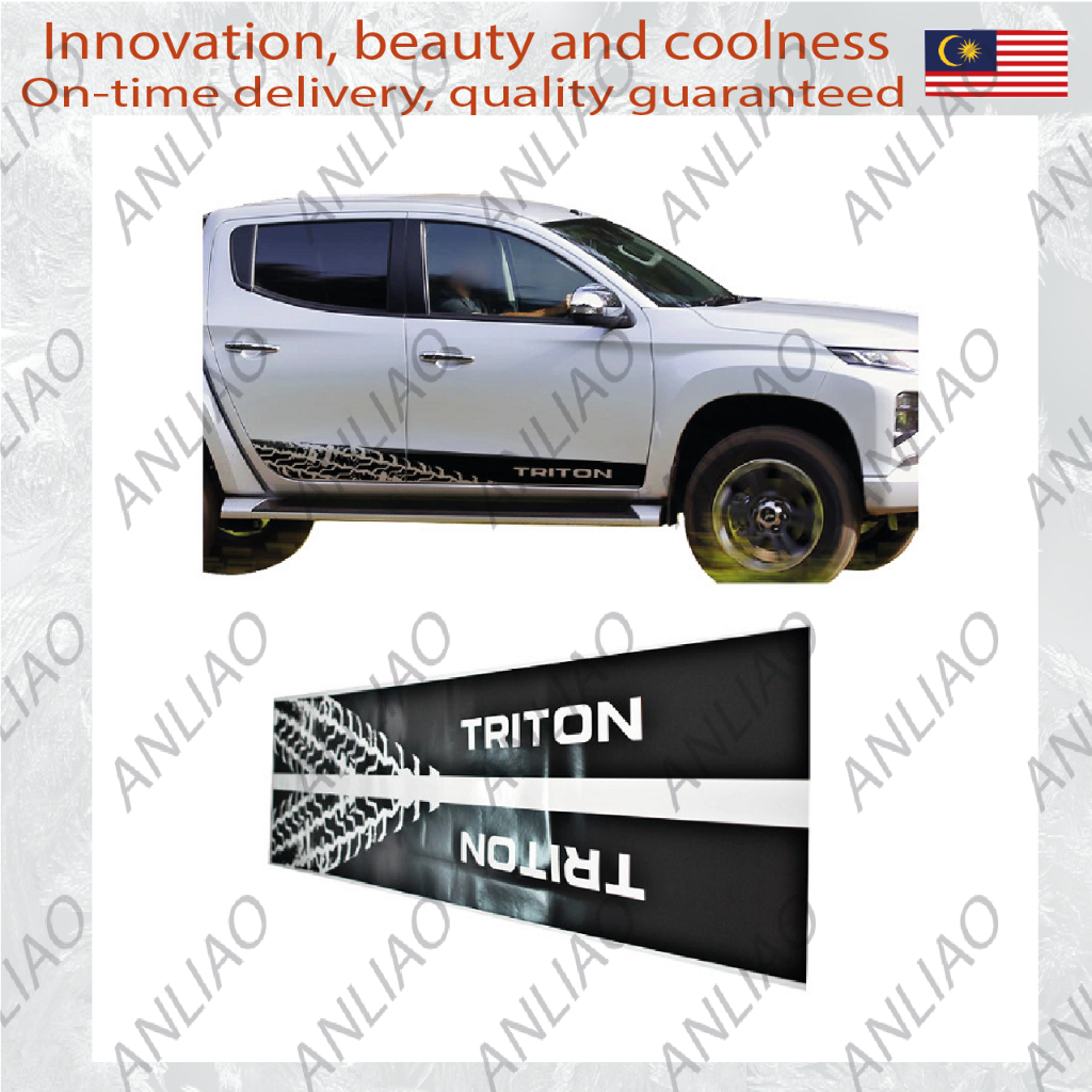 (Ready Stock) TRITON 4x4 Car Body Sticker | Shopee Malaysia