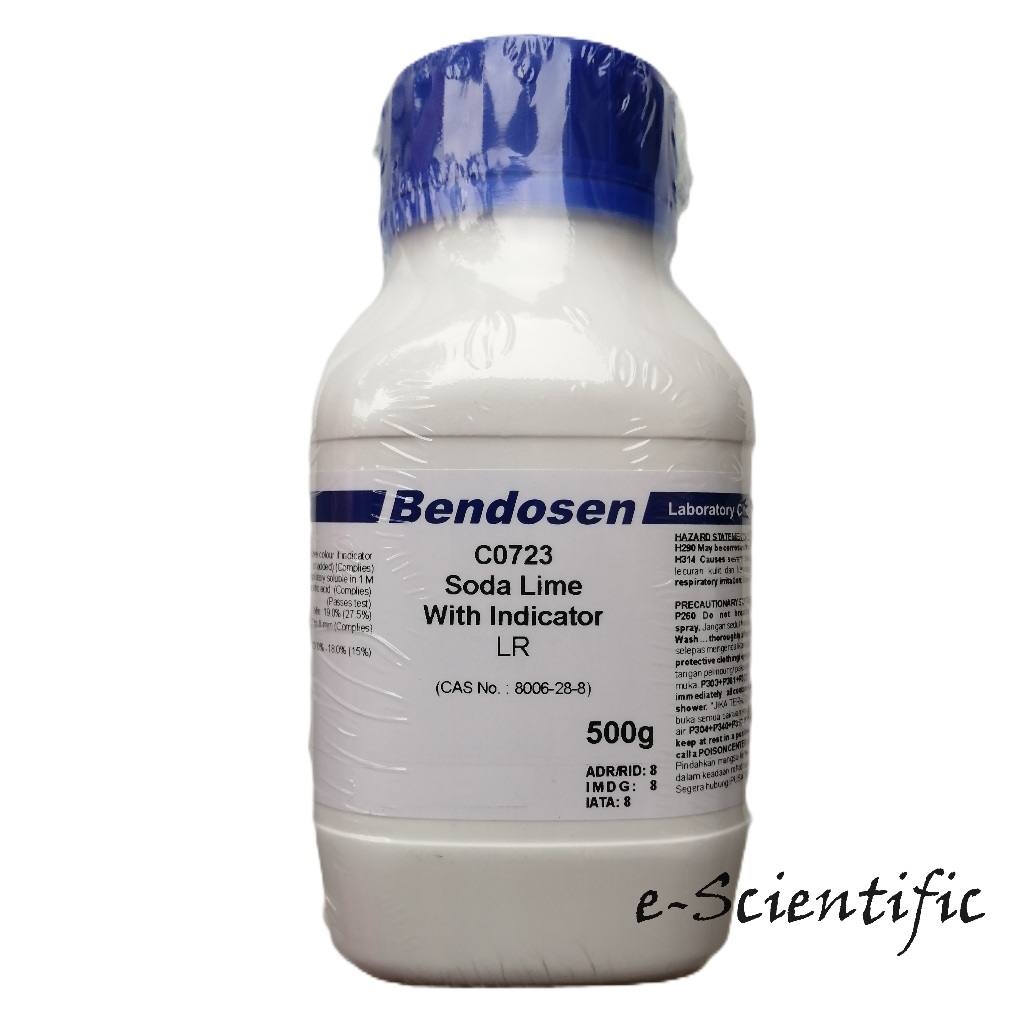 Soda Lime with Indicator LR, 500g, BENDOSEN | Shopee Malaysia