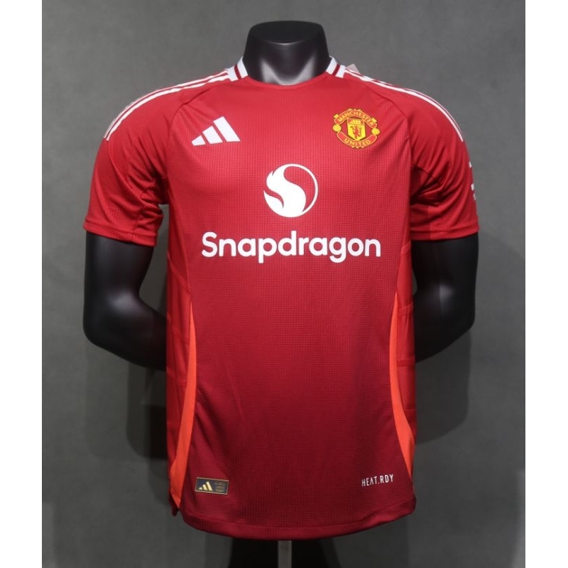 MU RED HOME KIT 24-25 JERSEY (PLAYER ISSUE) | Shopee Malaysia