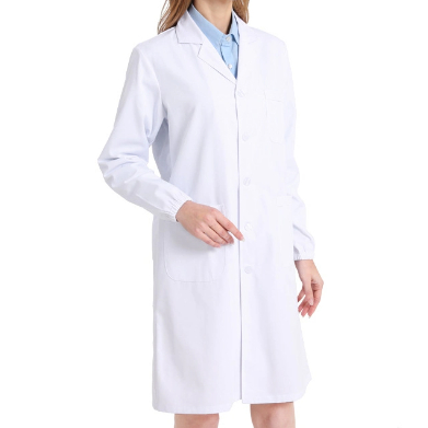 READY STOCK Lab Coat Doctor Coat White Coat Laboratory Gown Lab Gown ...
