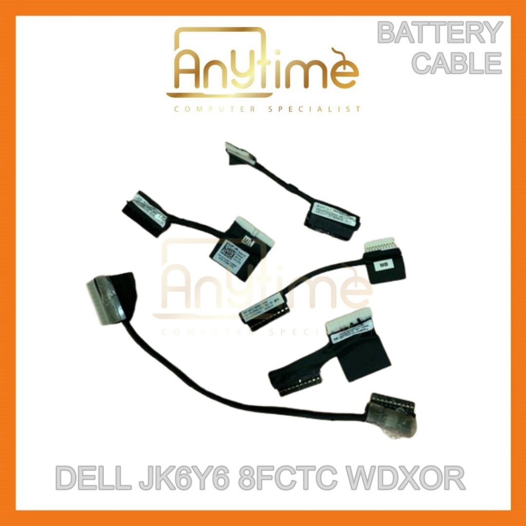 Various Model of DELL Battery Cable JK6Y6 8FCTC WDXOR YRDD6 | Shopee ...