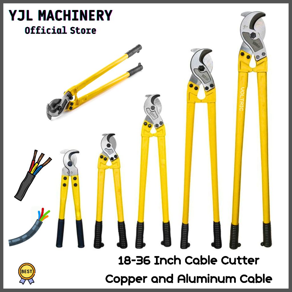 18-36 Inch Cable Cutter Copper and Aluminum Wire Cable Cutter | Shopee ...