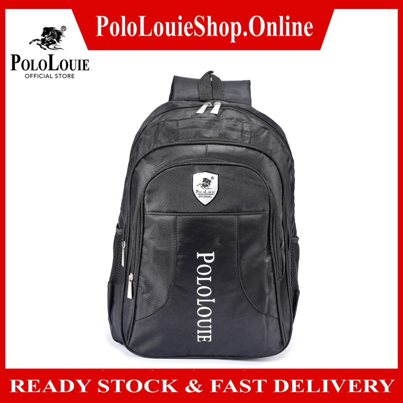 Original Polo Louie High Quality Men Fashion Backpack Travel Casual ...