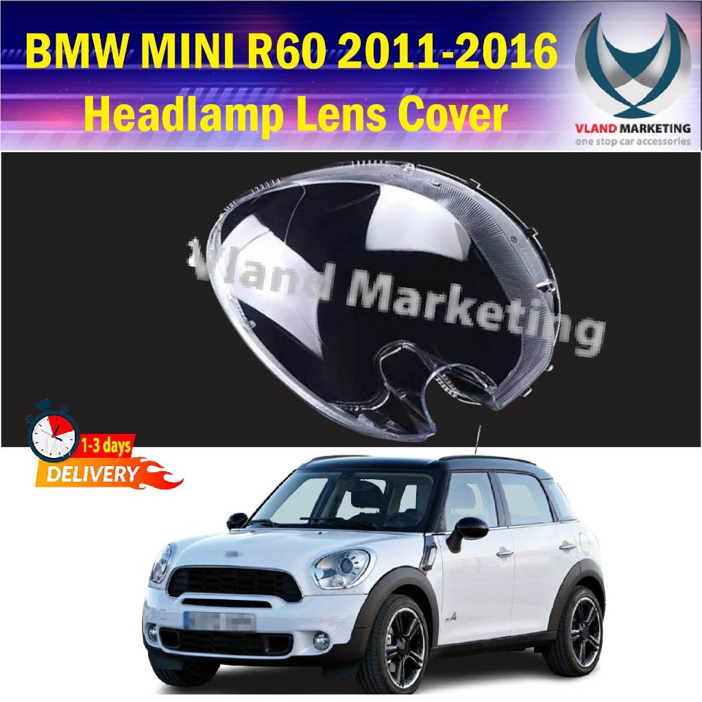 MINI COOPER COUNTRYMAN R60 2011 2012 2013 2014 2015 2016 HEADLIGHT ...