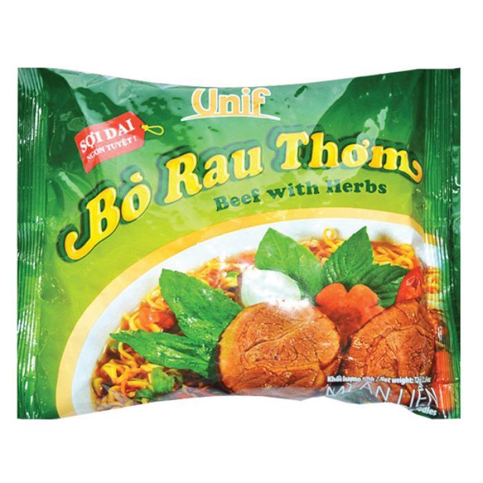 【Vietnam】6 packs Bo Rau Thom - Beef with Herbs (Vietnamese Instant ...