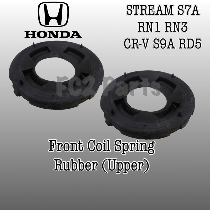 1car 2pcs Honda Stream S7A RN1 RN3 CR-V S9A RD5 Front Coil Spring Rubber UPPER | Shopee Malaysia