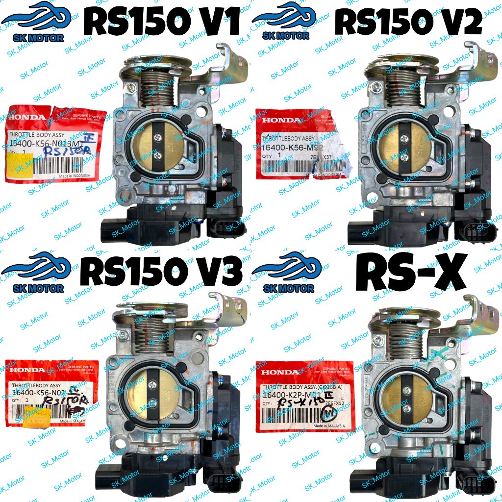 Honda RS150 RS 150 R V1 V2 V3 RS-X RSX 150 Original Throttle Body Assy ...