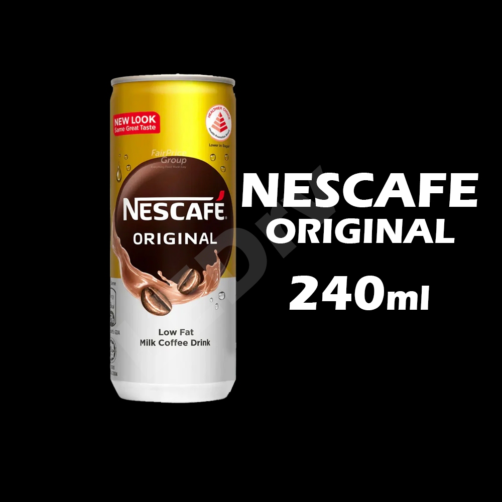 Nescafe Kopi Original coffe milk 240ml soft drink Flavour coke tin can ...