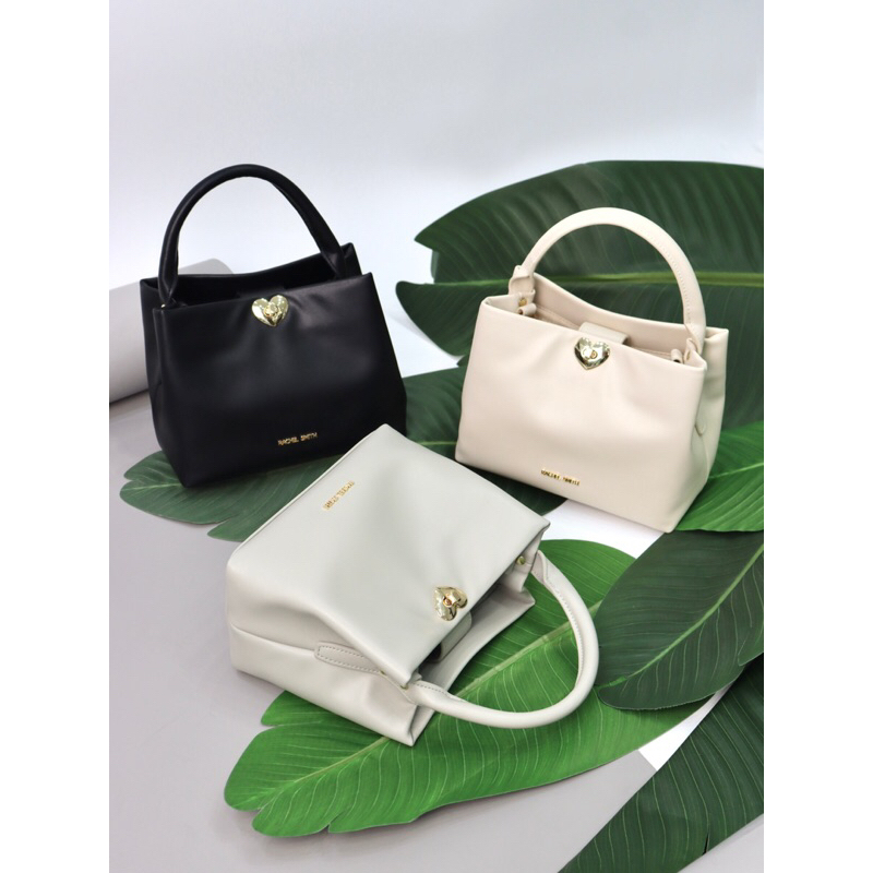 RACHEL SMITH Dolla Turn-Lock Bucket Bag | Shopee Malaysia