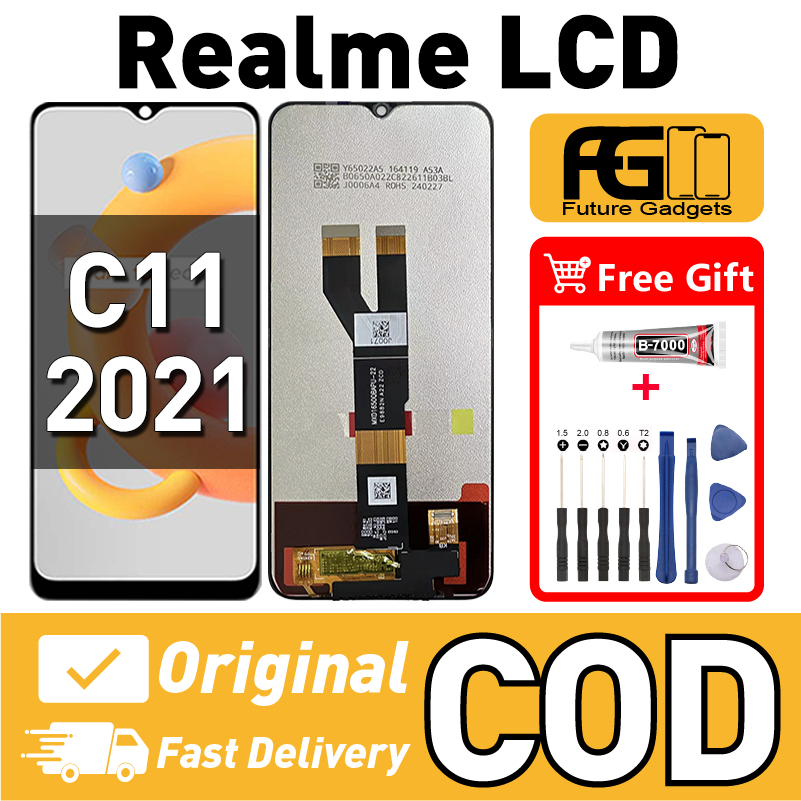 LCD REALME C11 2021 Compatible For ORIGINAL LCD Skrin Touch Screen Replacement | Shopee Malaysia
