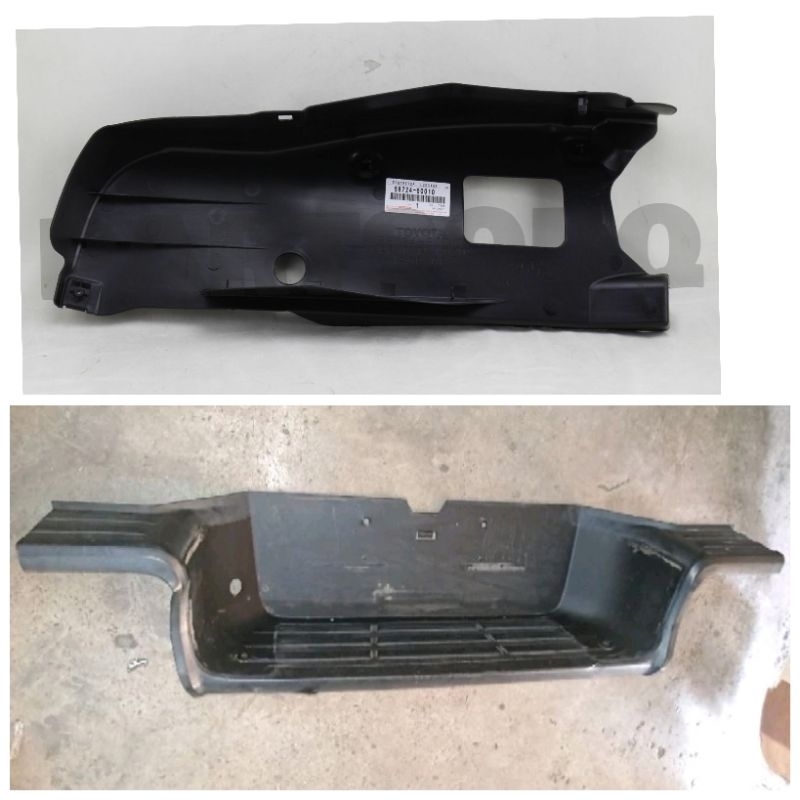 Used original Hilux Revo 2016-2018 rear bumper bar centre cover ...