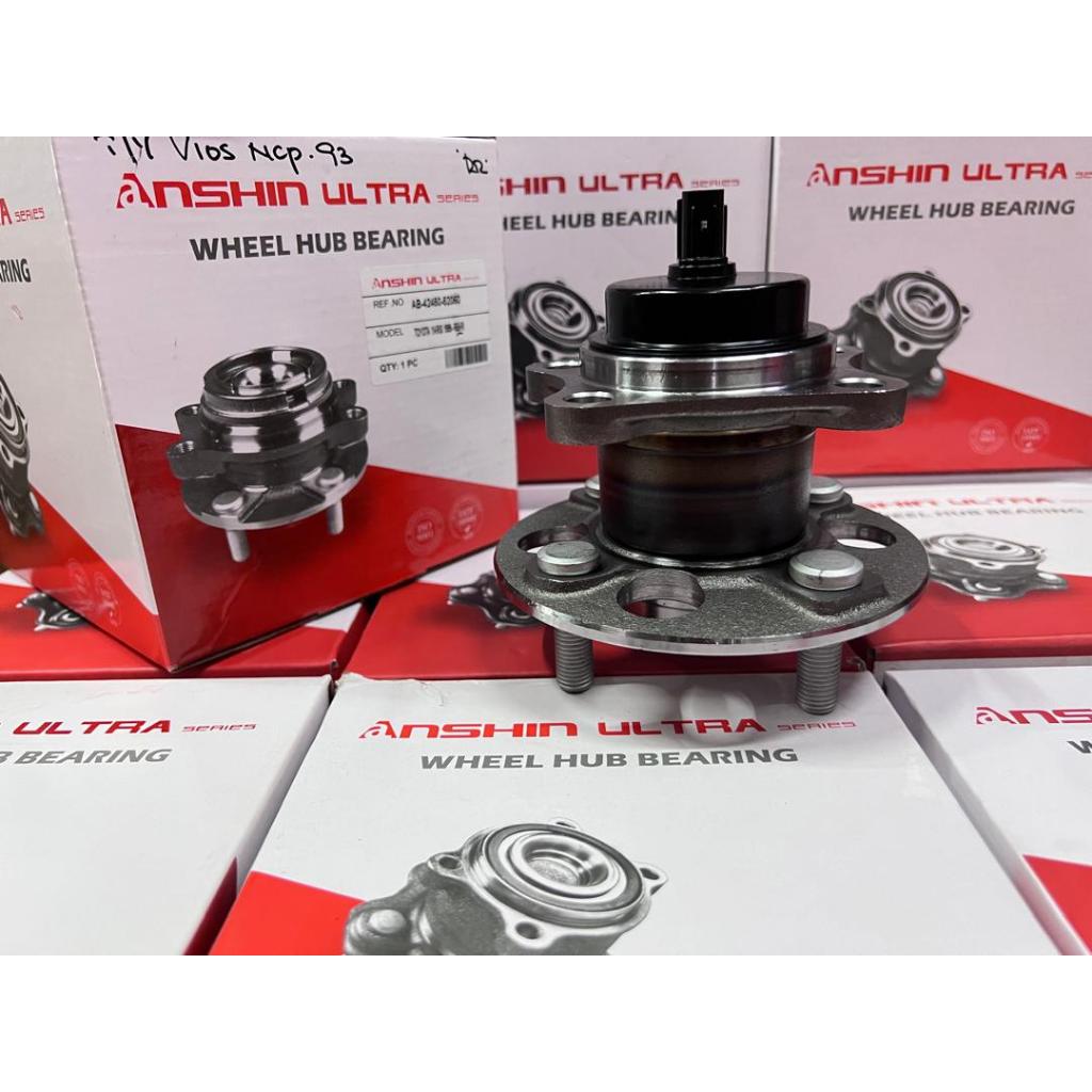 [READY STOCK] REAR WHEEL BEARING HUB ANSHIN ULTRA TOYOTA VIOS NCP93 06 ...