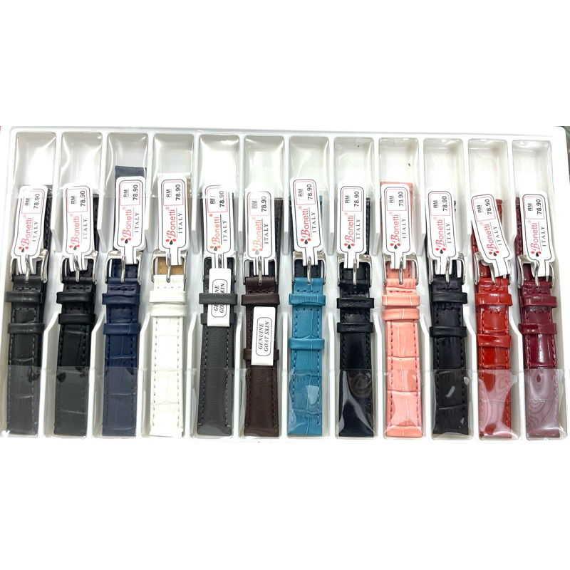 16MM BONETTI WATCH STRAP 16MM | Shopee Malaysia