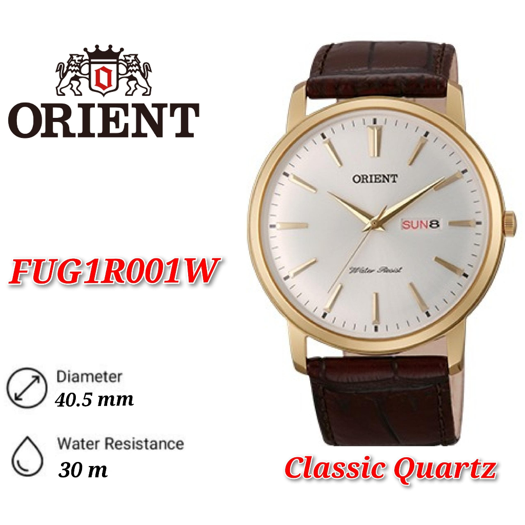 Orient FUG1R001W Capital Men's Quartz Watch | Shopee Malaysia