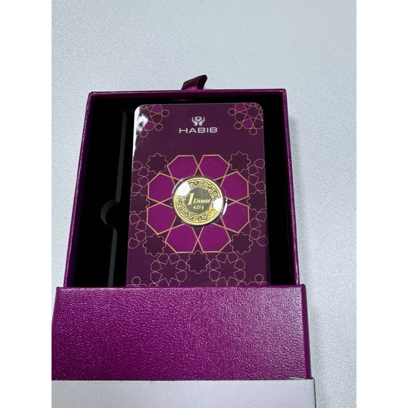 HABIB 1 Dinar 4.25g (999.9) 24k Gold Coin - Accredited By London ...