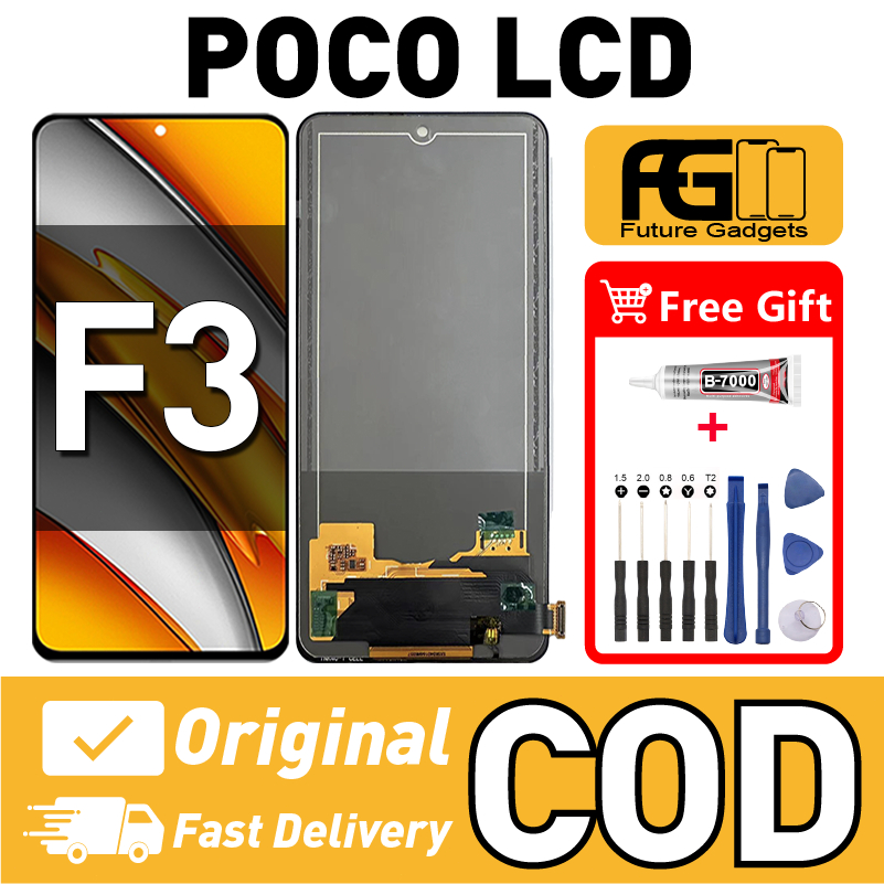 LCD poco F3 Compatible For ORIGINAL LCD Skrin Touch Screen Replacement | Shopee Malaysia