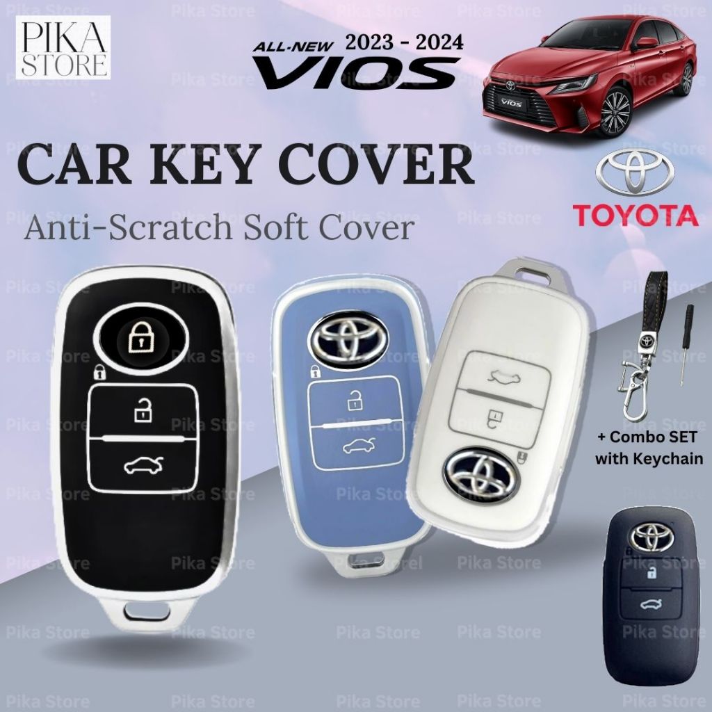 NEW Toyota Vios 2023 Key Cover Toyota Vios Key Cover 2024 Toyota Vios ...