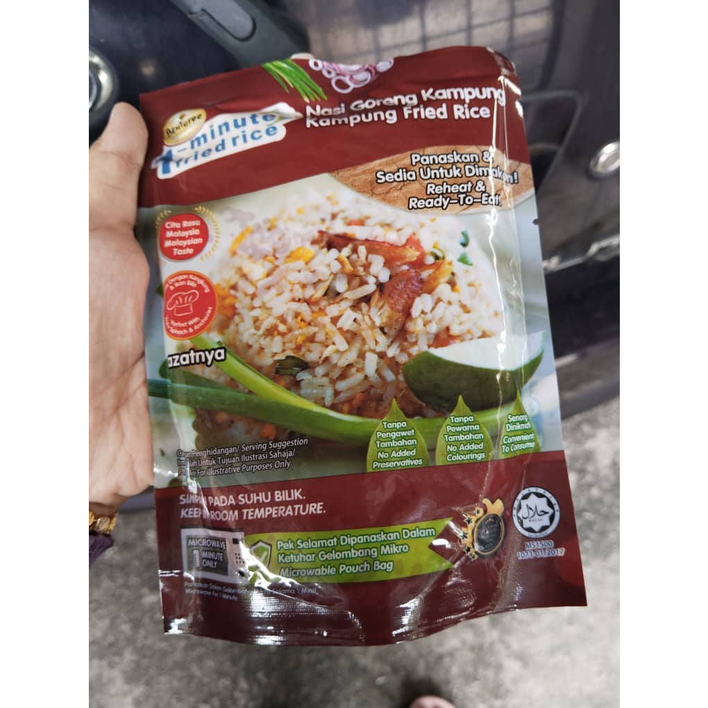 Bentoree Nasi Goreng RTE Mesra Travel halal dan minuman 3 in1 untuk ...