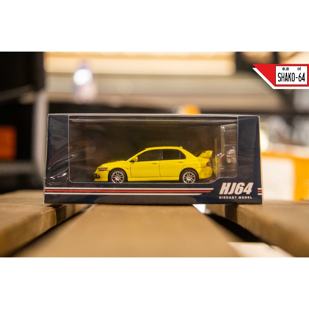 1/64 HOBBY JAPAN MITSUBISHI LANCER EVOLUTION 9 GSR WITH ENGINE DISPLAY ...