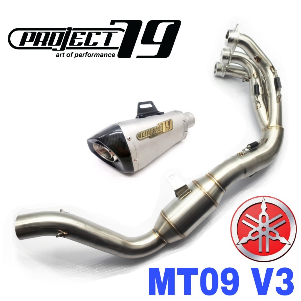 Project79 Exhaust Yamaha MT09 V3 Full System Piping Manifold Motor ...