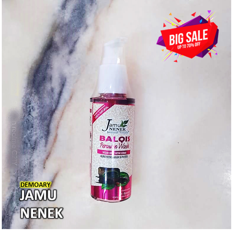 JAMU NENEK WASH BALQIS Perawan Wash ( 100ml ) - Ekstrak Herba & Anti ...