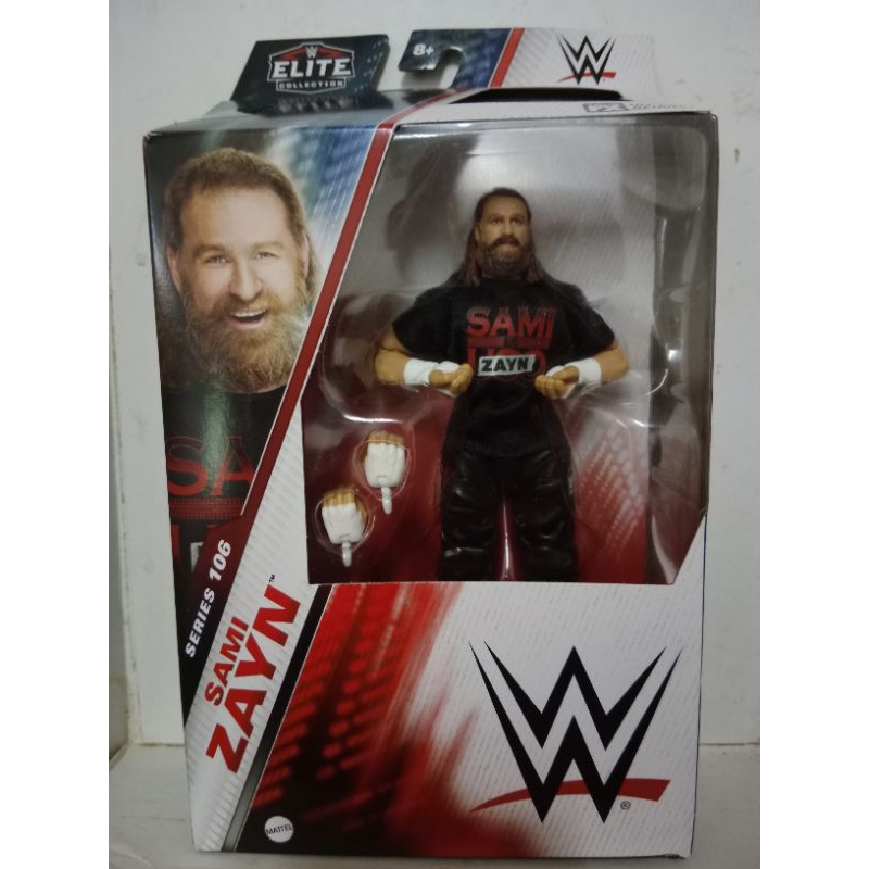 (Box Damage) Mattel WWE Elite Series 106 Sami Zayn Wrestling Action ...