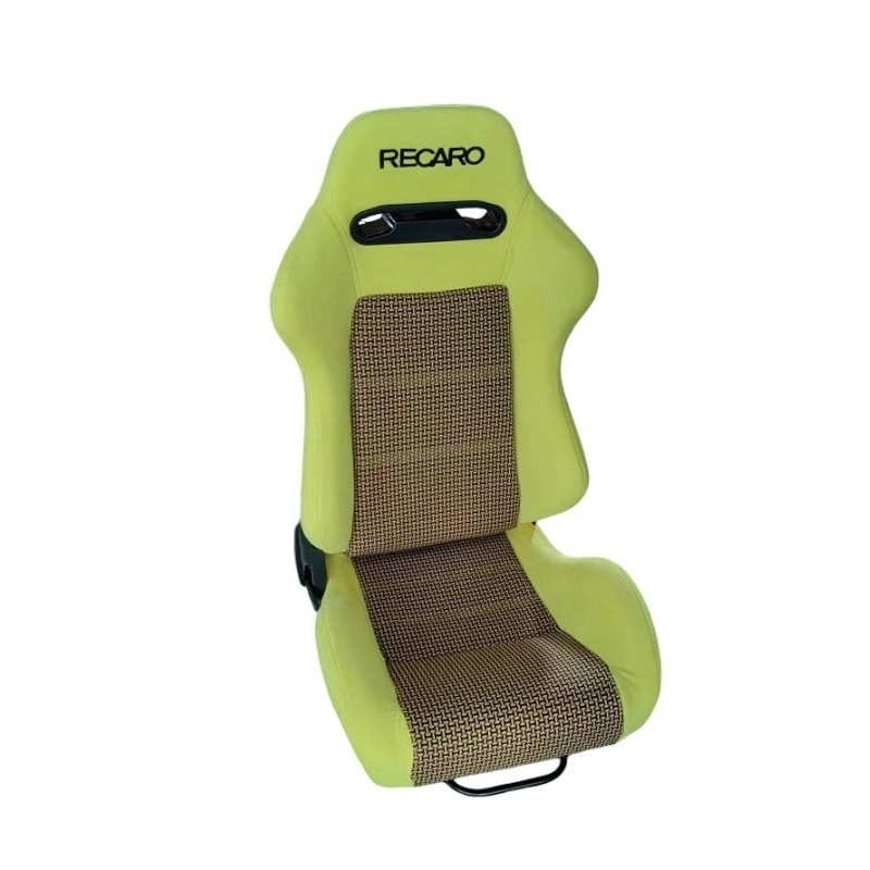 Recaro Sr3 TomCat Yellow Colour Alcantara Car Seat Semi Bucket Seat ...