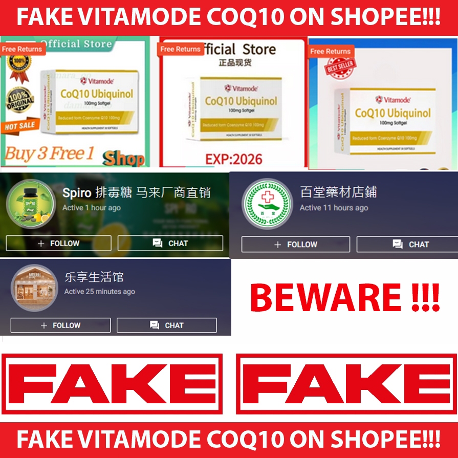 Vitamode CoQ10 ubiquinol 30s / 60s | Shopee Malaysia