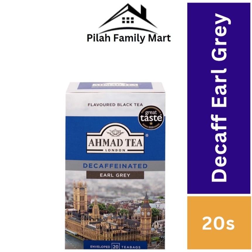 AHMAD TEA Decaffeinated Earl Grey 20tb | Shopee Malaysia