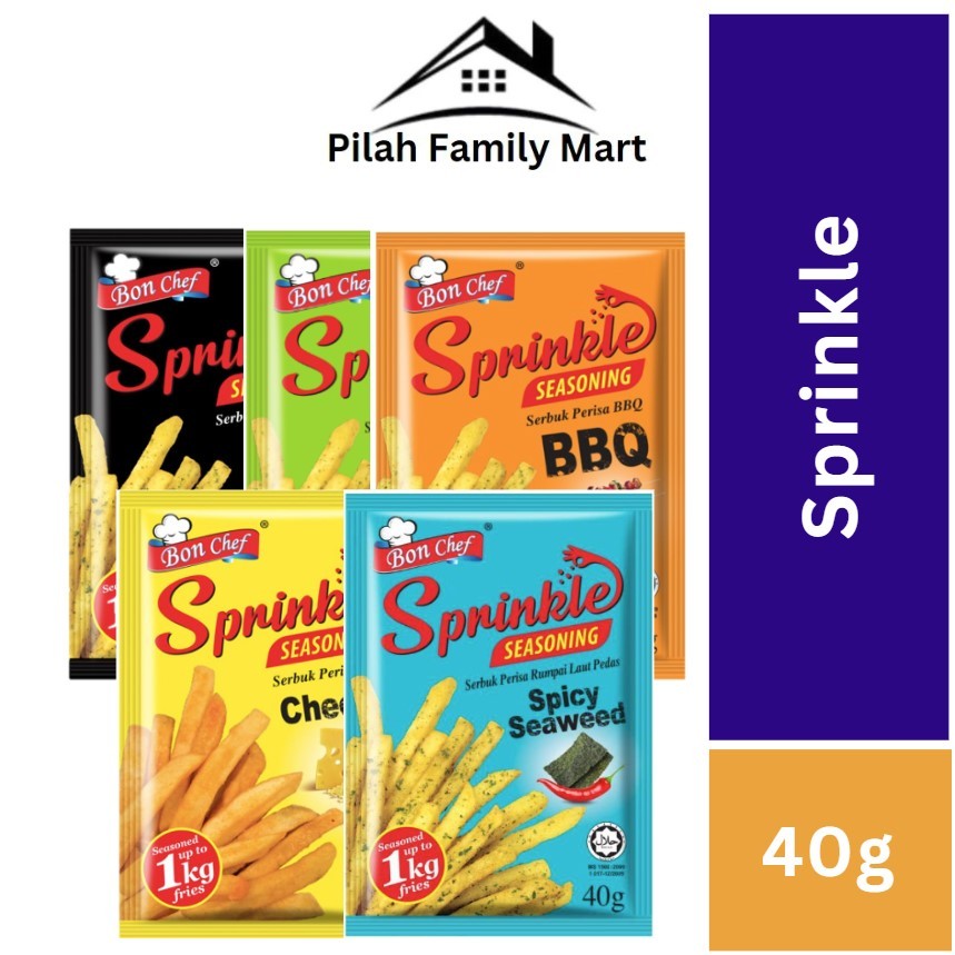 BON CHEF Sprinkle & Marinade Seasoning Powder Serbuk Perisa Sour Cream ...