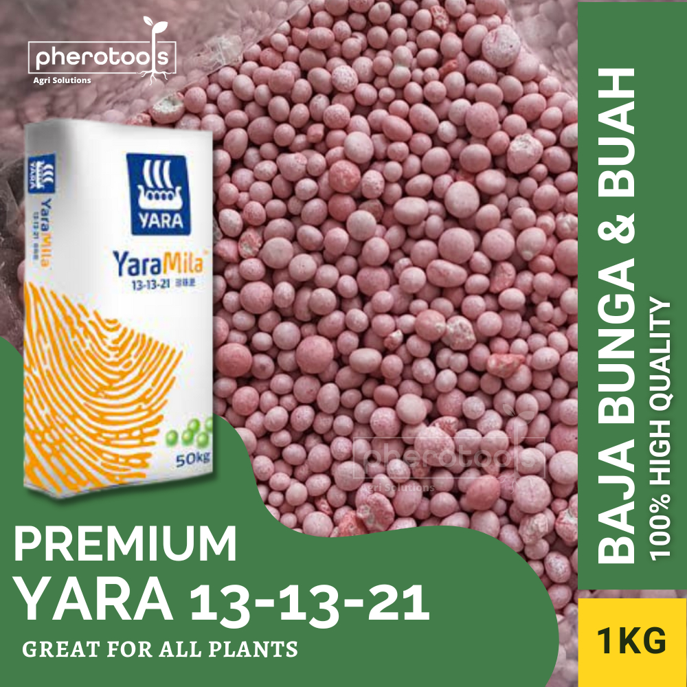 Pherotools Baja YaraMila 13-13-21 Repack (1KG)Compound Flowering ...