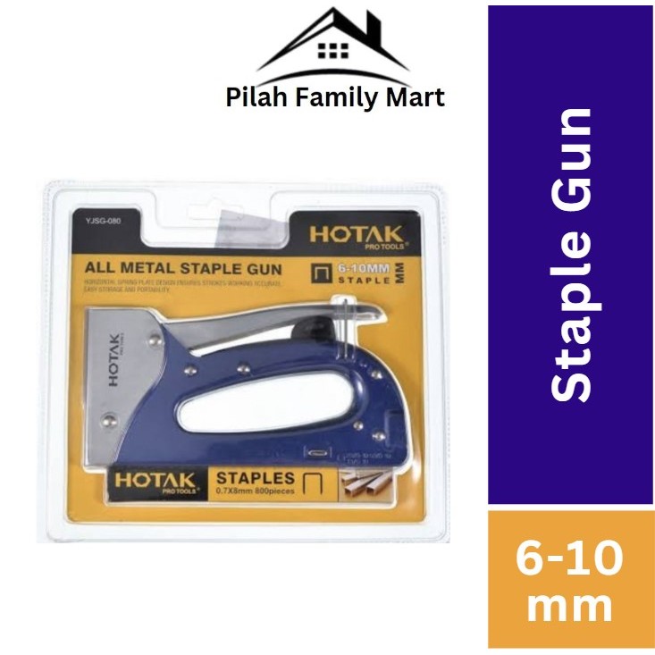 HOTAK All Metal Staple Gun 6 - 10mm (colour may vary) | Shopee Malaysia