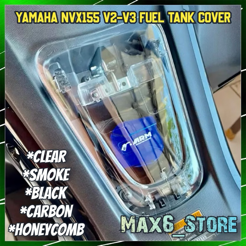 Yamaha NVX155 V2 Fuel Tank Cover AEROX 155 Petrol Cover Transparent ...