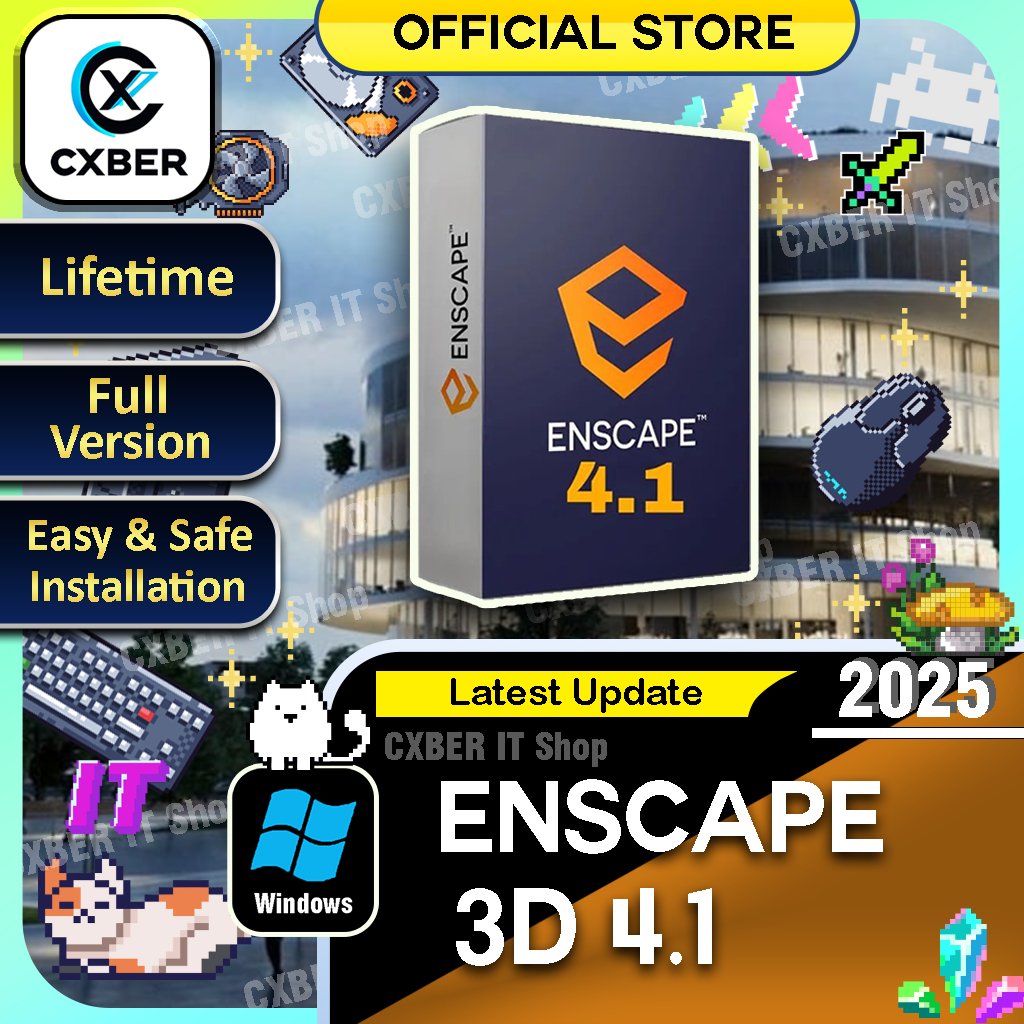 Enscape 3D 4.1 (Latest 2025) - Full Version | No Watermark | Lifetime ...