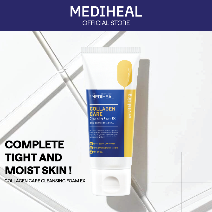 Mediheal Collagen Care Cleansing Foam Ex (170ml) [EXP 2025.9.18] | Shopee Malaysia